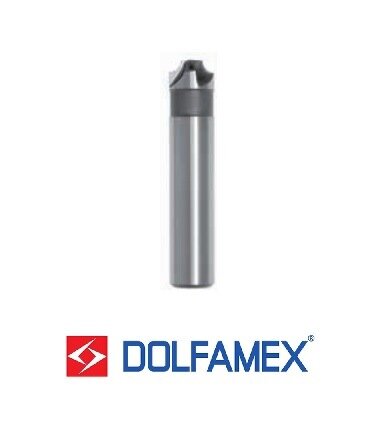 Фреза радиусная вогнутая DIN 6518 A R=10 Dolfamex