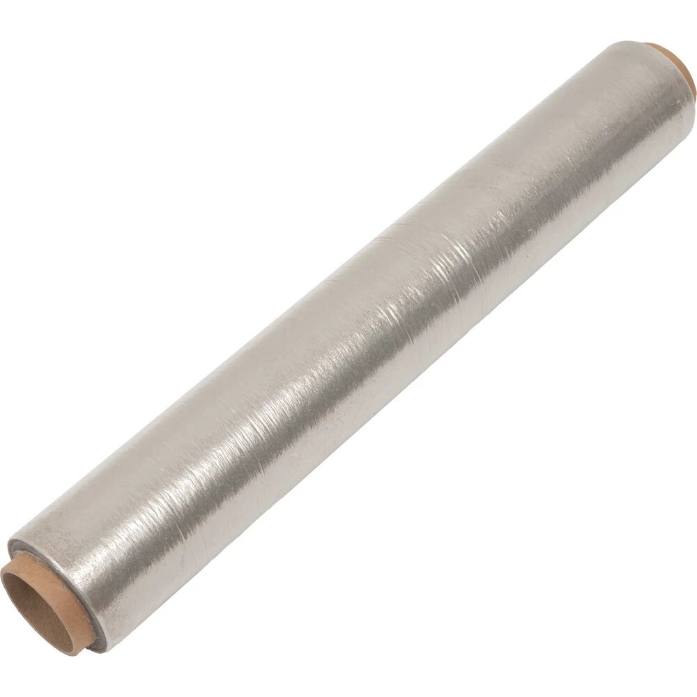 Стрейч пленка Gigant серый, широкоформатная, из вторичного сырья, высокая прочность, экономичная упаковка