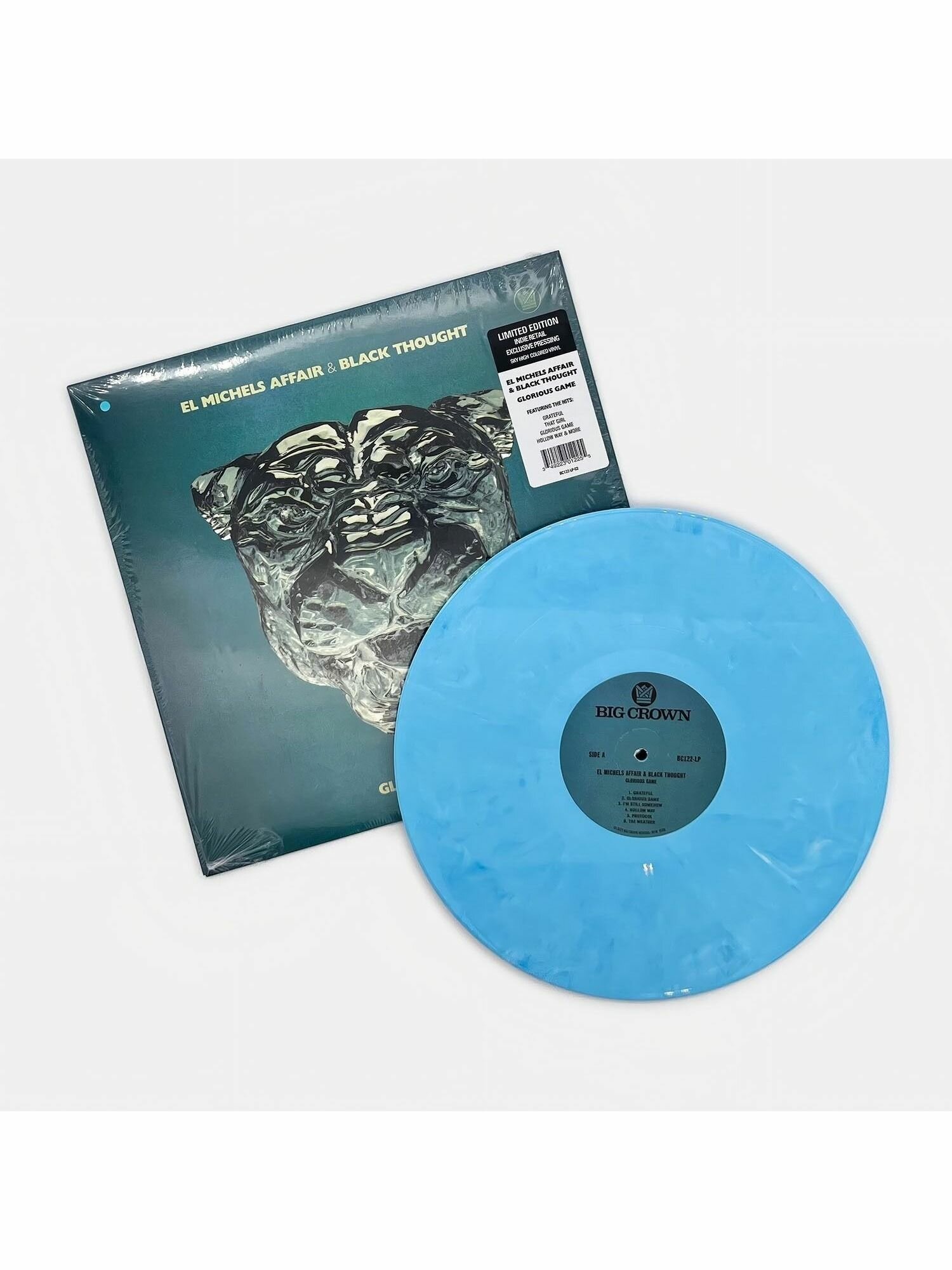 Виниловая пластинка El Michels Affair & Black Thought - Glorious Game Vinyl, LP, Album, Limited Edition, Sky High Новый, NEW