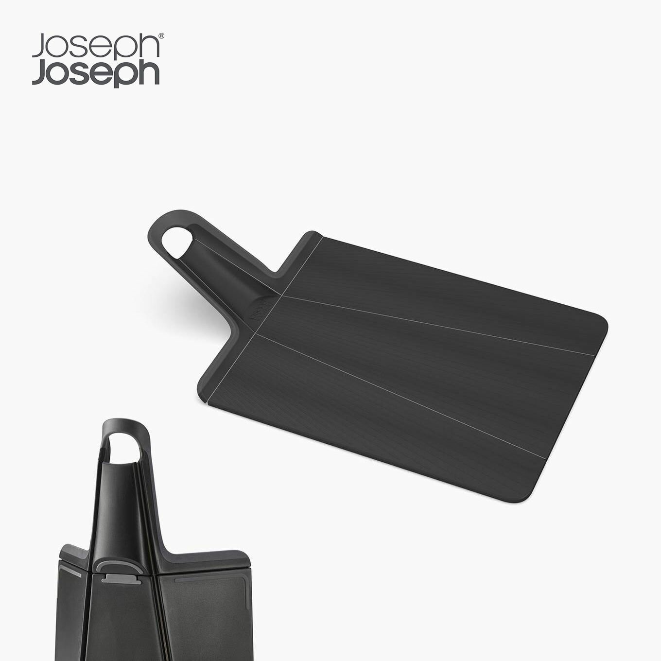 Разделочная доска Joseph Joseph "Chop2Pot" 60205, складная, 45x26.3 см, черный цвет