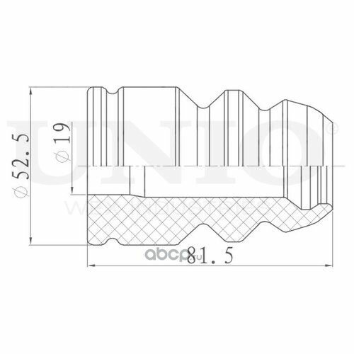 Отбойник переднего Амортизатора UNIO DUC40013