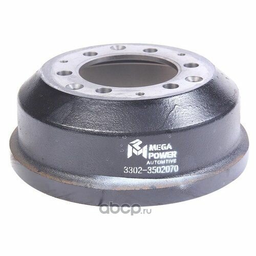 Барабан тормозной газ-3302, газель next (проточенный) megapower MegaPower 35032025
