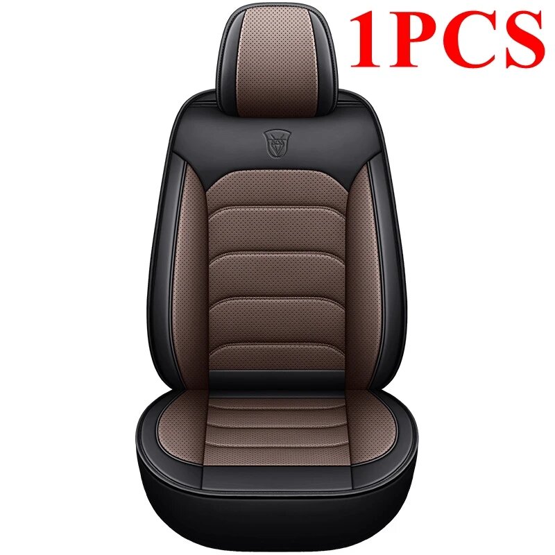 1 шт. чехол на переднее автомобильное сиденье для Mercedes Benz W204 W211 W205 W203 W212 T202 W124 W140 W163 W164 W166 W201 W202 W210 W221 W245 ML300 black coffee-1PC