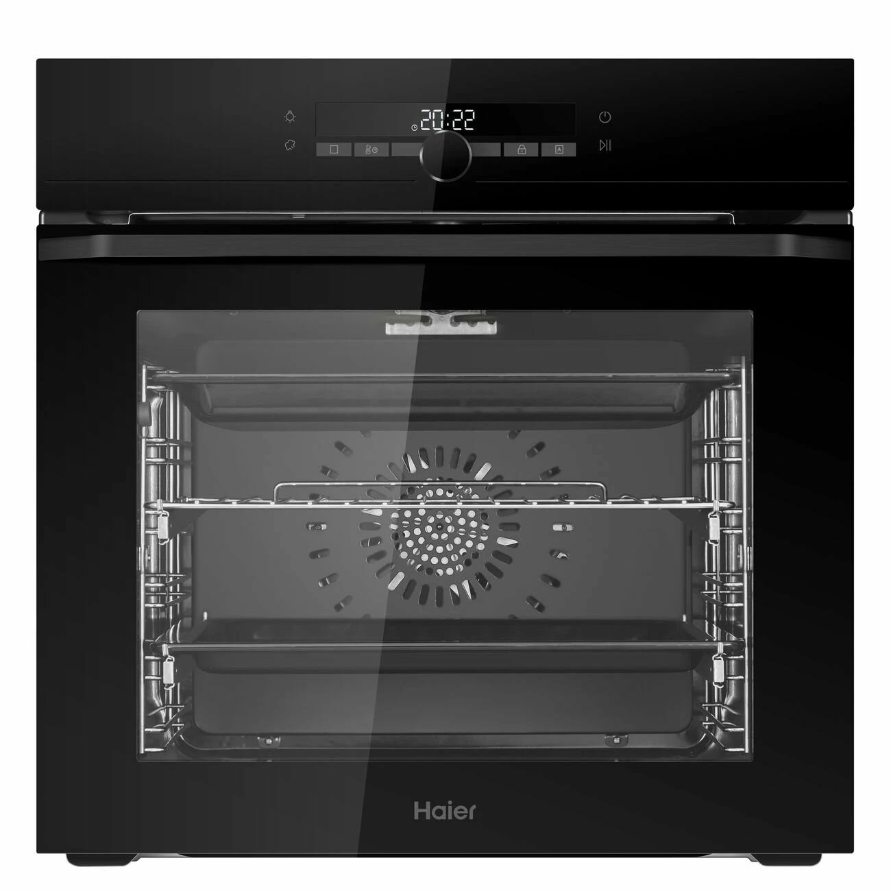 Духовой шкаф Haier HOQ-F6CASGB, каталитическая очистка, A++, 72 л, черный