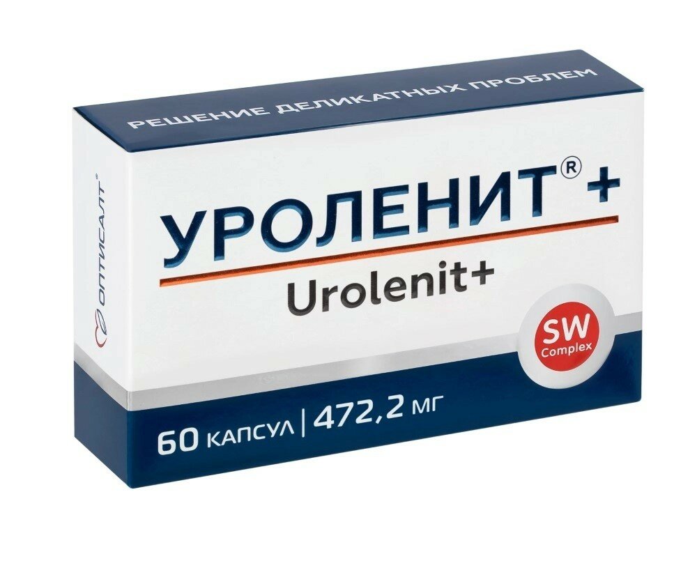 Уроленит плюс капс. 472,2мг N60