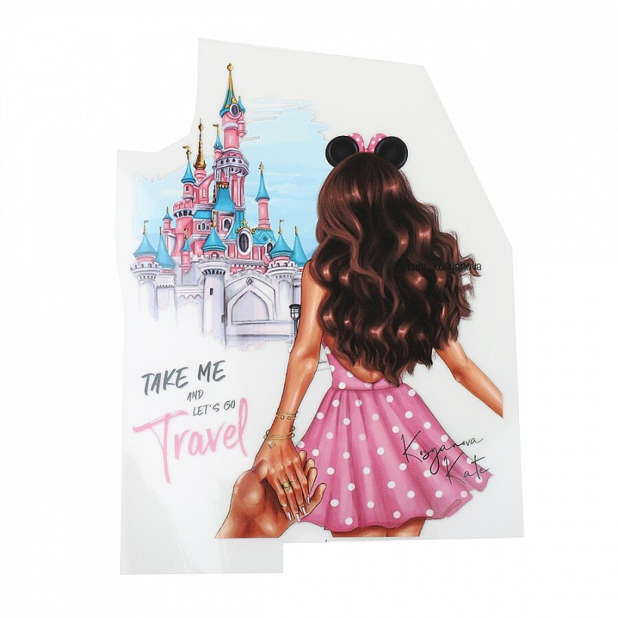 Термотрансфер TBY.1229 Travel 11,6х15см, уп.2шт