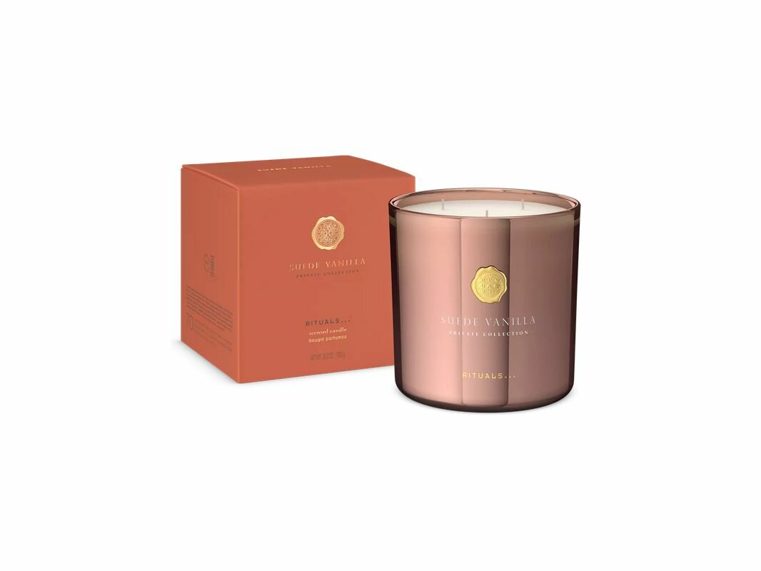Rituals Свеча ароматическая Suede Vanilla M 1000г