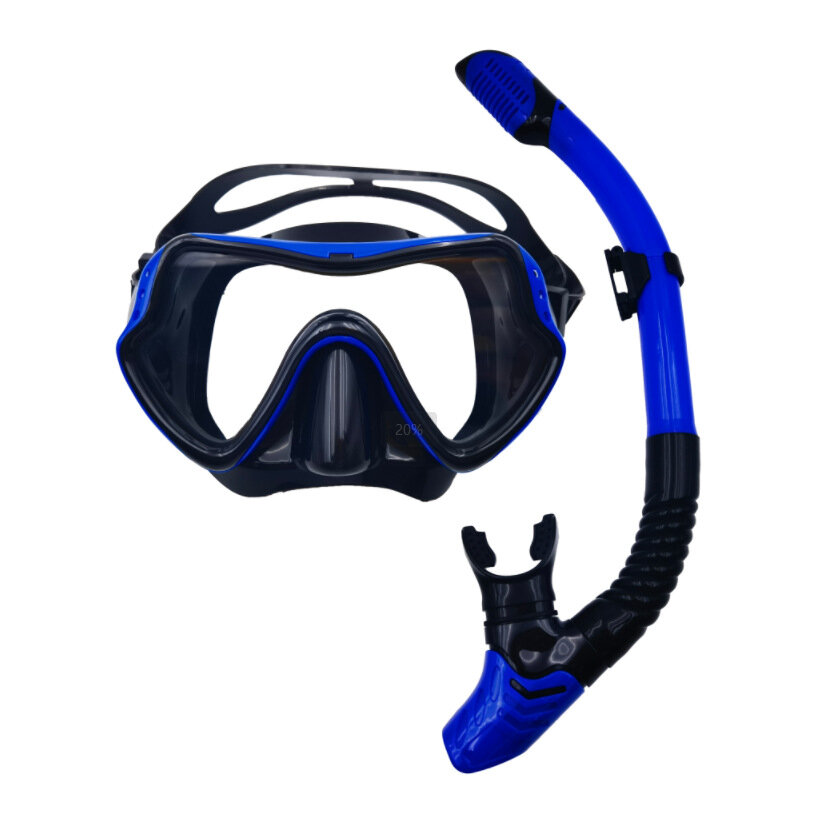 Маска для снорклинга Sanbao 2025, модель для подводного плавания, комплект с полностью сухим шноркелем, оборудование для плавания и снорклинга.