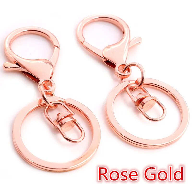 Розовые брелоки с карабином, 2 шт, M1-21