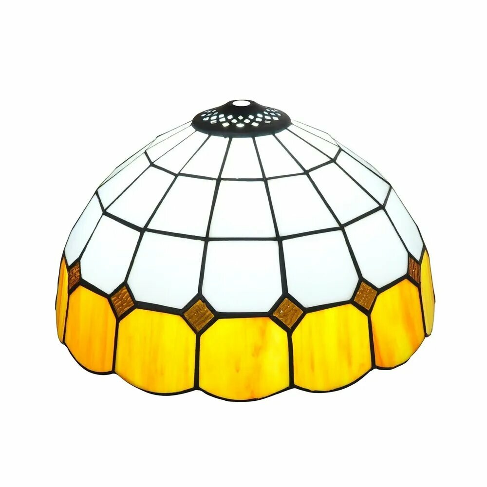 30CM цветной абажур в стиле тиффани, ретро-розовый абажур