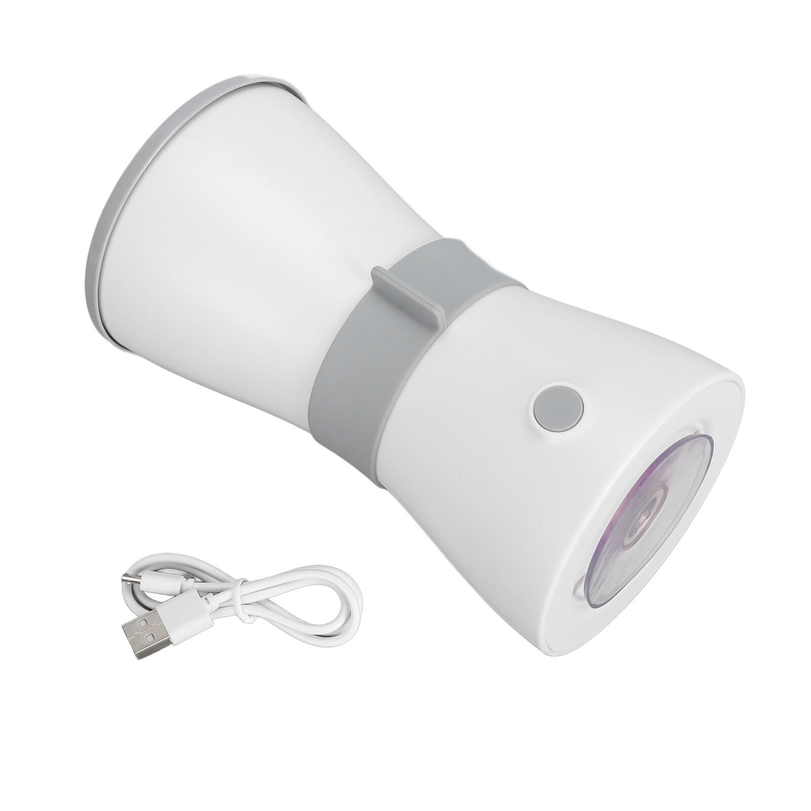 Очиститель лап для собак, 360-градусная автоматическая мойка, перезаряжаемая, белый цвет