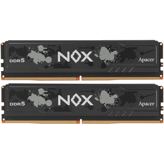 Оперативная память Apacer NOX 32GB (2x16GB) DDR5-5200 DIMM (AH5U32G52C522MBAA-2)
