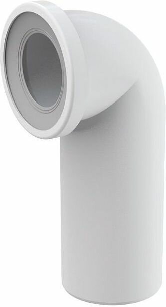Отвод для унитаза AlcaPlast A90-90, канализационный, 90 градусов, 110 мм, для монтажа