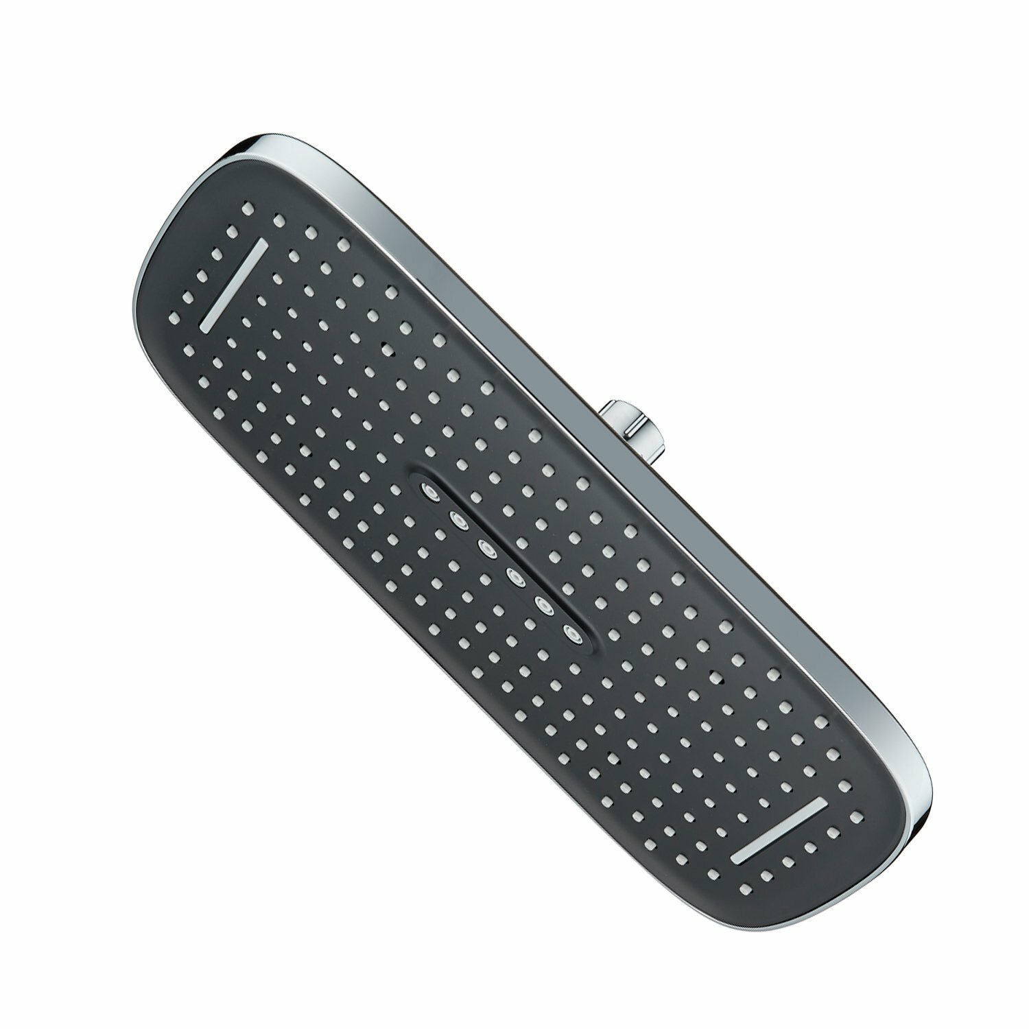 Лейка верхняя для душа Splenka S451.53 прямоугольная 320*210мм пластик/силикон, хром