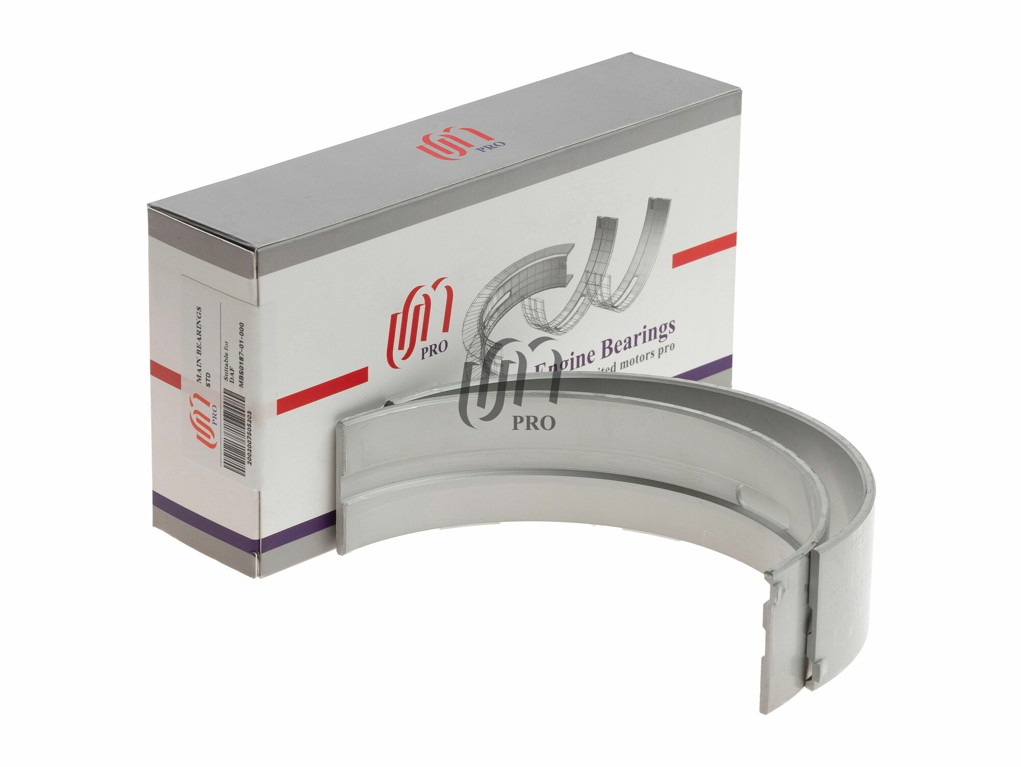 Вкладыши коренные STD на 1 шейку DAF MX 13.300/340/375 (1780809 + 2047654) UMpro