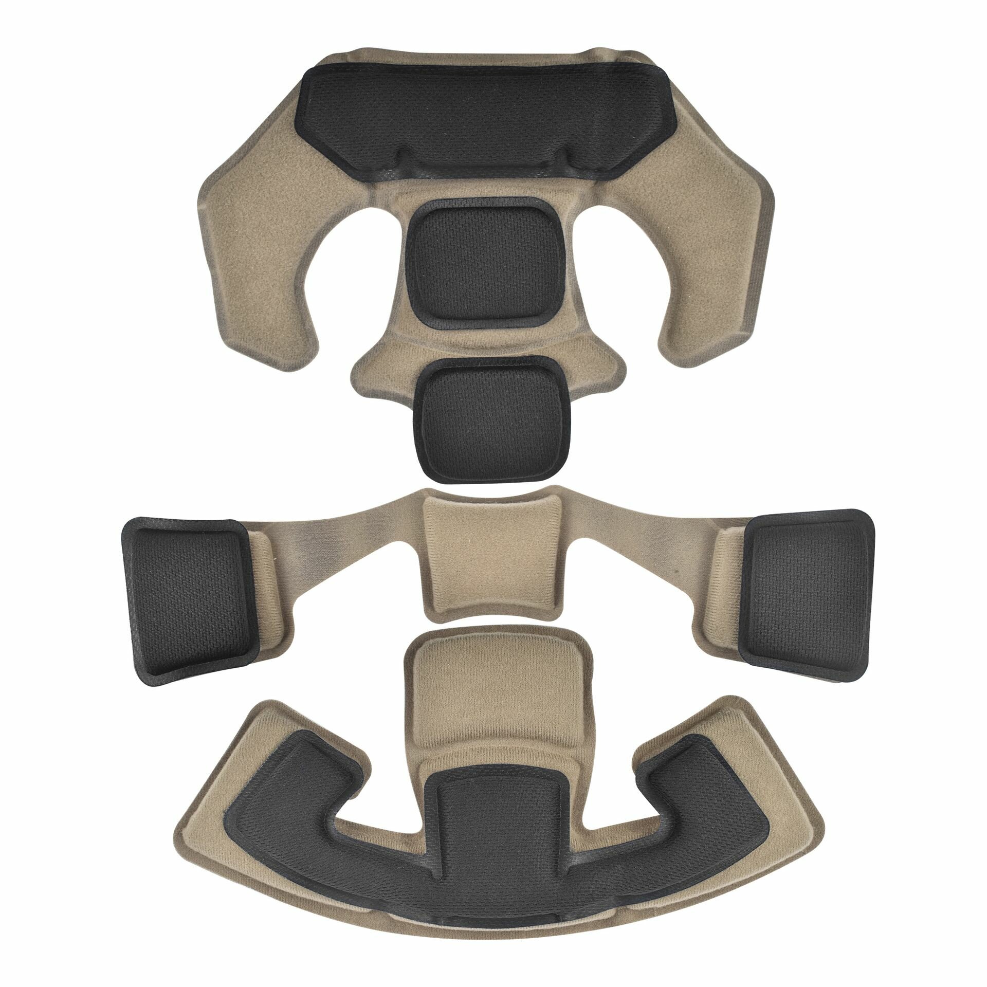Комплект пуленепробиваемых прокладок для тактического шлема, губка памяти