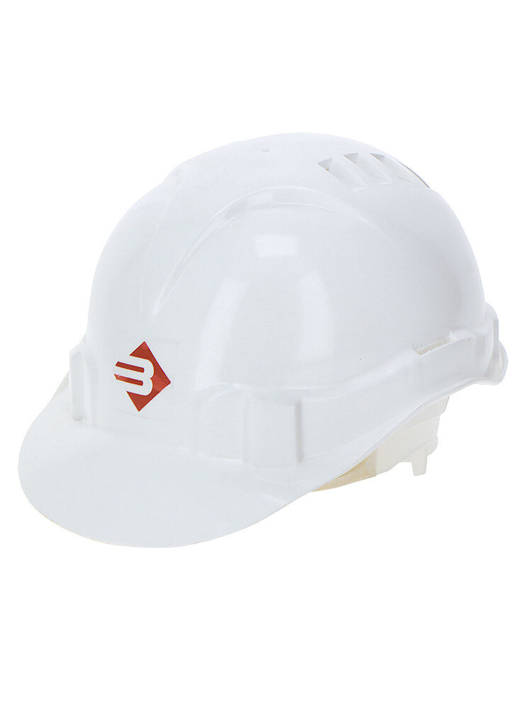 Каска защитная "мастер", пластиковый амортизатор, реечный механизм регулировки, универсальное крепление для наушников и щитков, ЗУБР