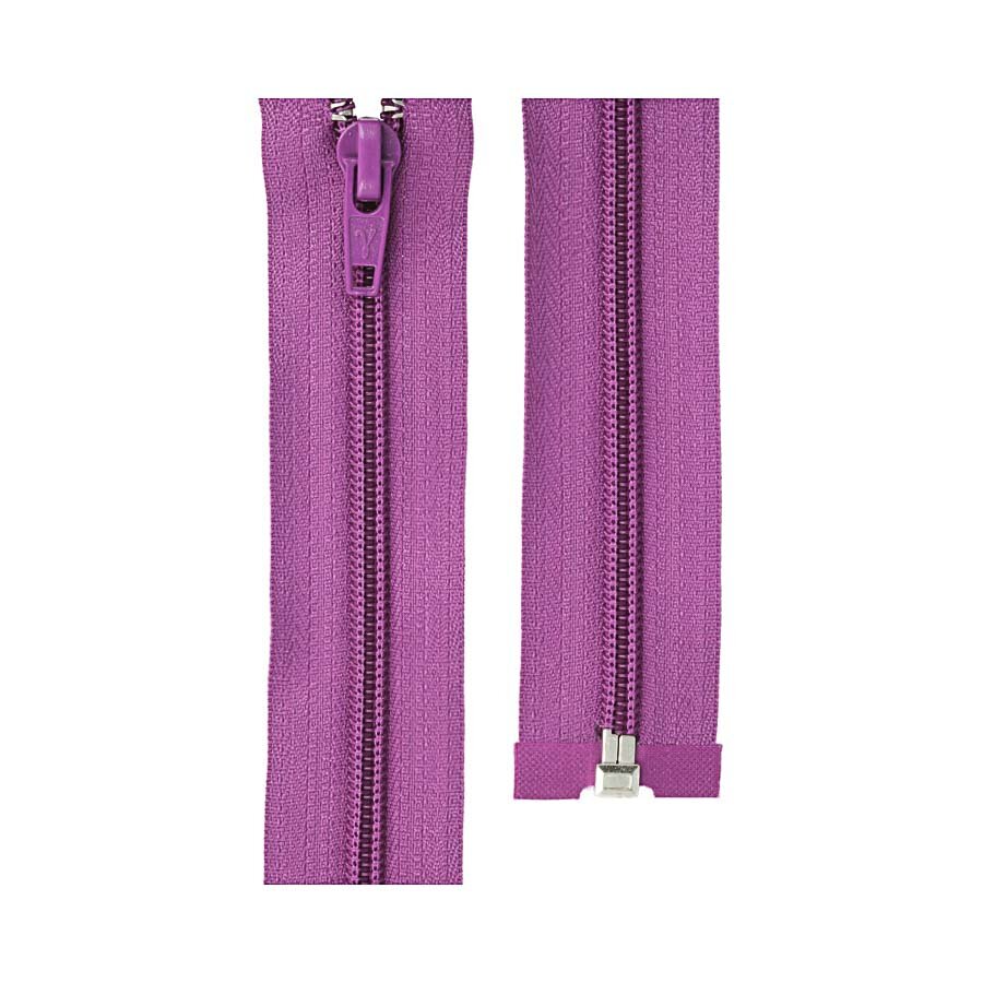 Молния Спираль р/м Gamma G105 25 см тип 5 однозамковая 10 шт №170 т. сиреневый