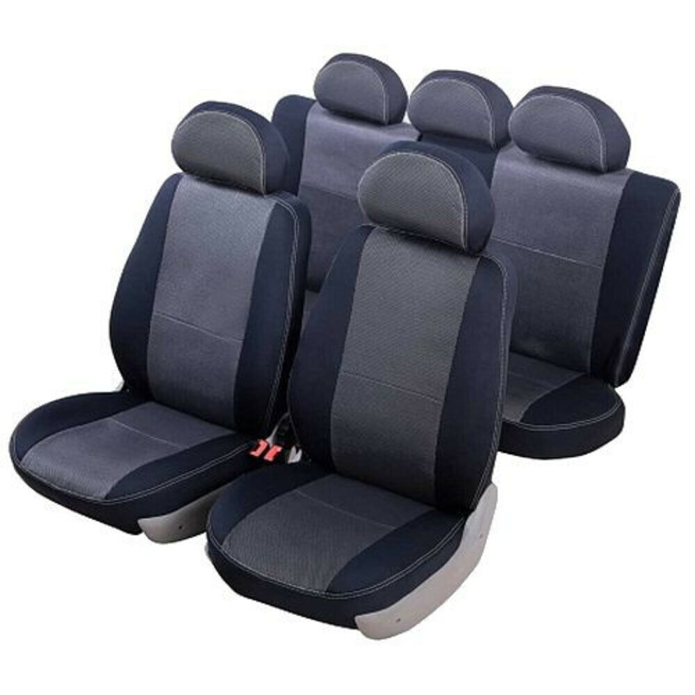 Чехлы модел. SENATOR Dakkar жаккард LADA 2170 PRIORA 2007-н. в. сед, черный Azard (S3010061)