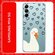 Чехол на Samsung Galaxy M14 5G / Галакси M14 5G с принтом "Влюблённый гусь 3 - 1...