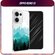 Чехол на Oppo Reno 13 / Оппо Рено 13 с принтом "Синяя снежная гора", прозрачный