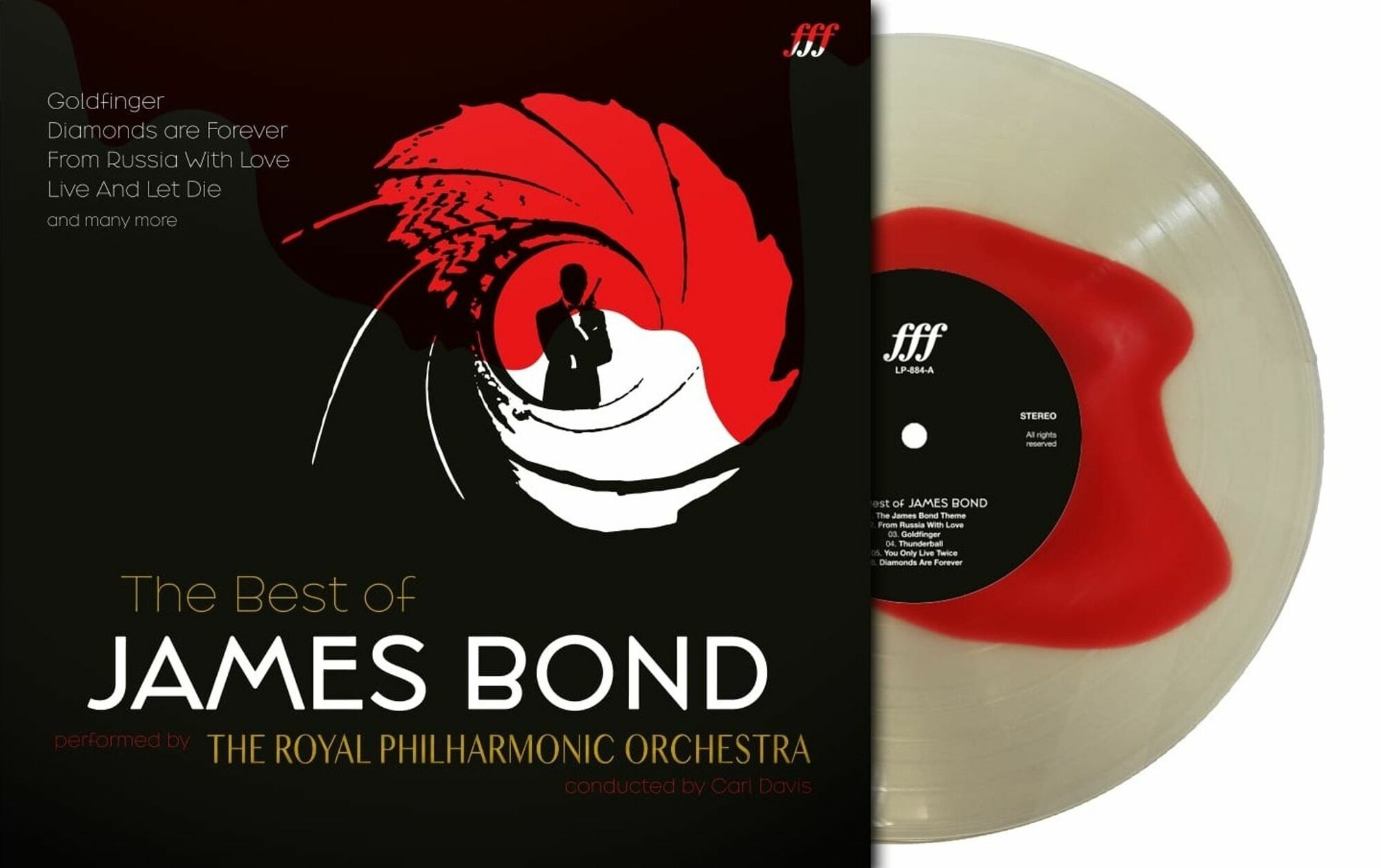Виниловая пластинка Royal Philharmonic Orchestra, The - The Best Of James Bond (coloured) (1 LP)