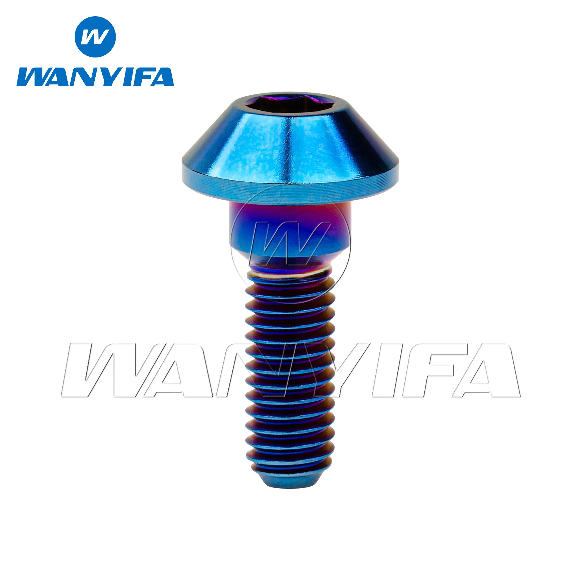 Титановый болт Wanyifa M6x20 25 мм для Yamaha Burn Blue, 20mm