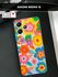 Чехол на Xiaomi Redmi 12 / Сяоми Редми 12 с принтом "Абстрактные яркие цветы", п...