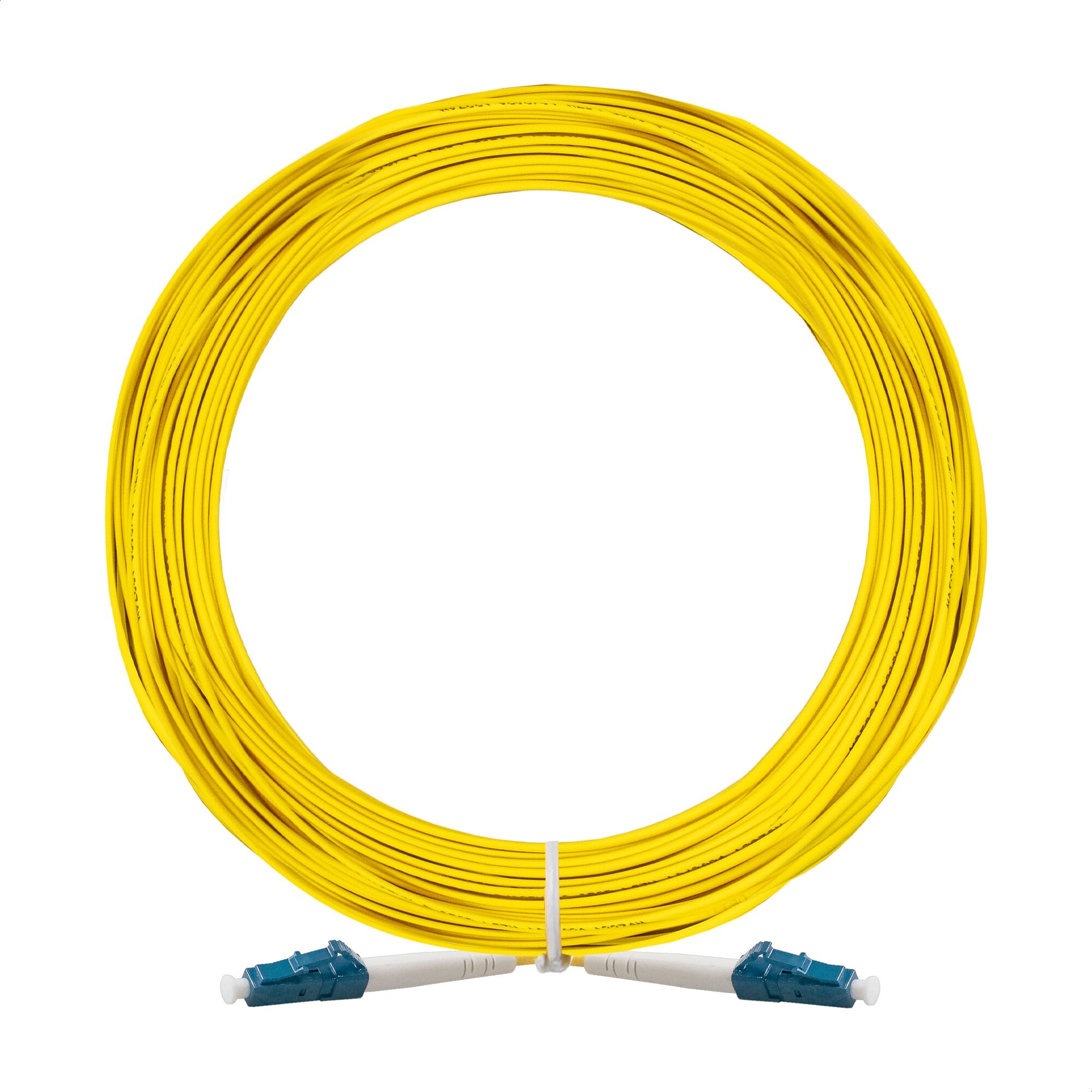 Патч-корд волоконно-оптический ExeGate FC-S-9-LC-LC-20M-LSZH (Шнур во SM 9/125 (OS2/G.652. D), LC/UPC-LC/UPC, Simplex, LSZH, 20 м) EX297889RUS