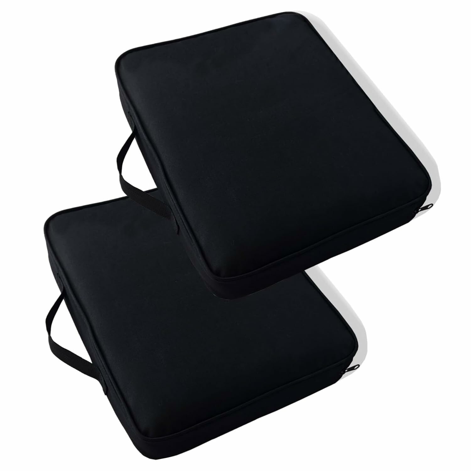 Кушон для стадиона, водонепроницаемый кресло для трибун на открытом воздухе, сиденье для каяка и каное, кемпинг мат, черный 2шт.