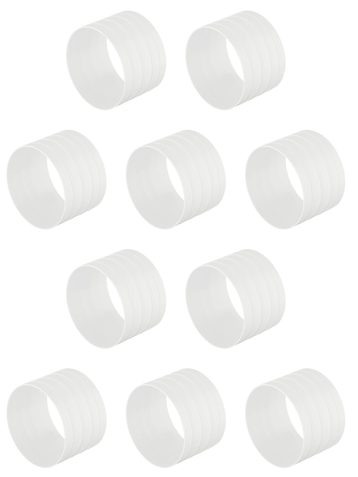 Соединитель для круглых гибких воздуховодов пластиковый d125 мм (10 шт.)