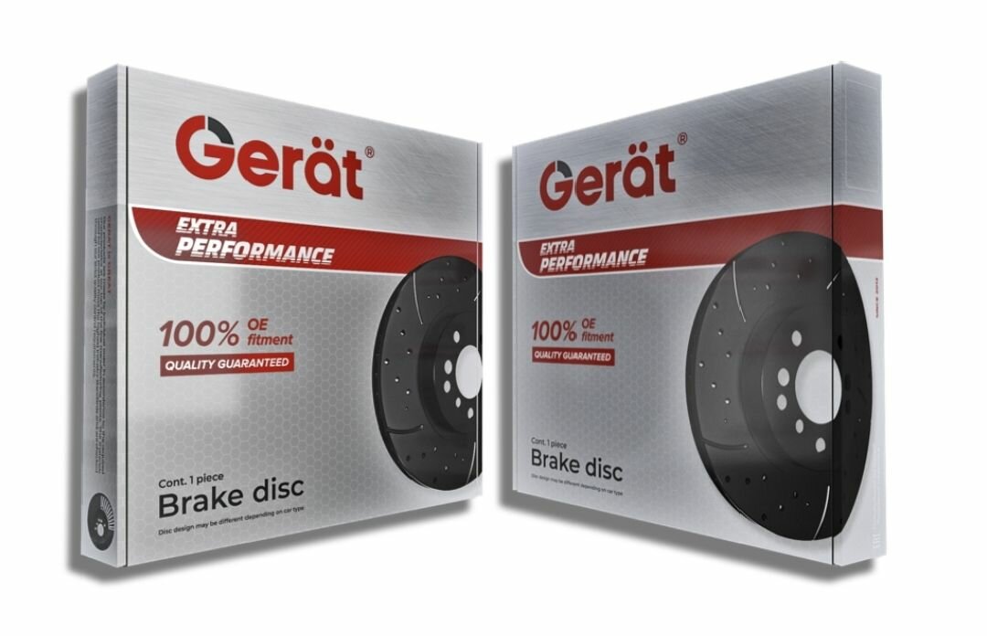 Тормозной диск Gerat DSK-R226W (задний) Performance HYUNDAI SONATA/KIA OPTIMA (284 мм)