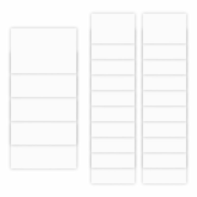 25 листов, используемых для лазерной гравировки, картон формата А4-белый