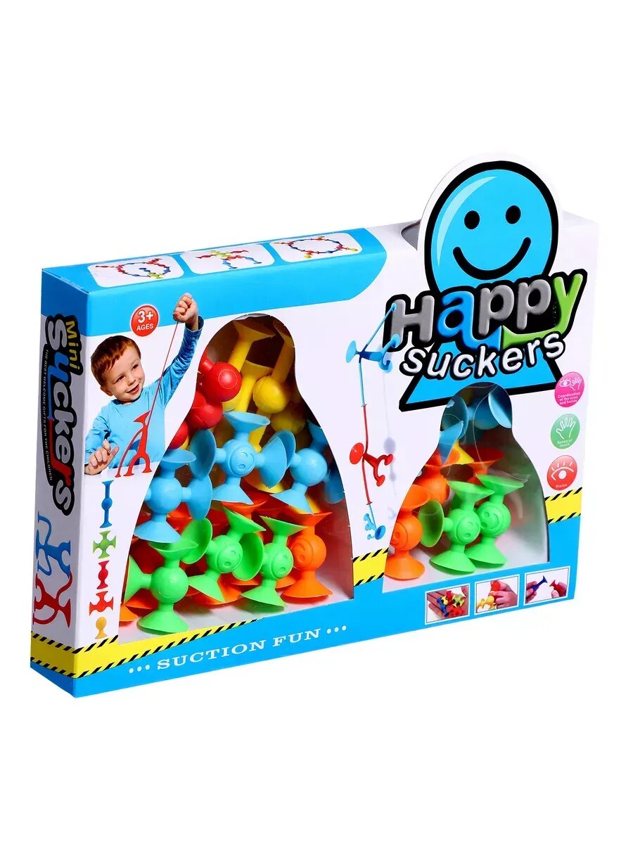 Конструктор резиновый Веселые присоски