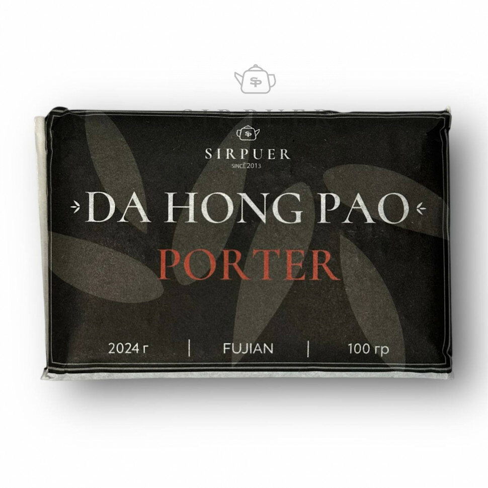 Да Хун Пао Портер плитка 100 гр