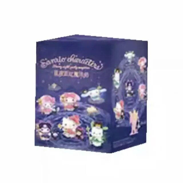 MINISO аниме-персонаж Starlight Party Magician Series Blind Boxes My Melody Kuromi Hello Kitty Piano Cute Toy Doll,