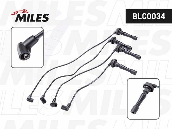 Высоковольтные провода зажигания HONDA CR-V, MILES BLC0034