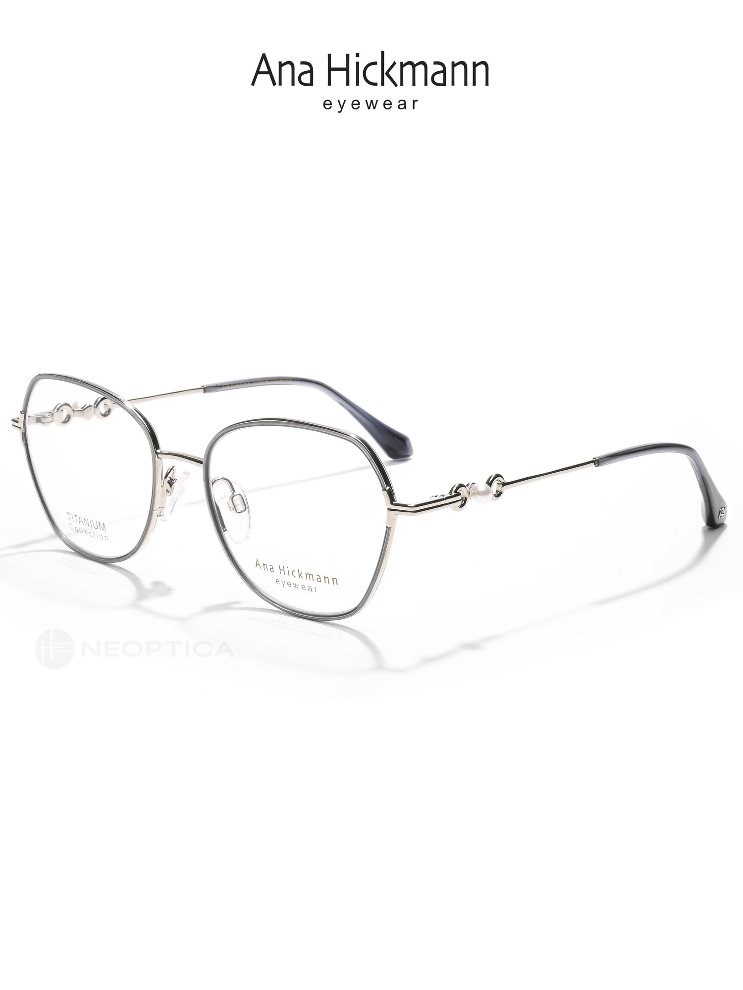 Женская оправа Ana Hickmann AH1560T T02 размер 52