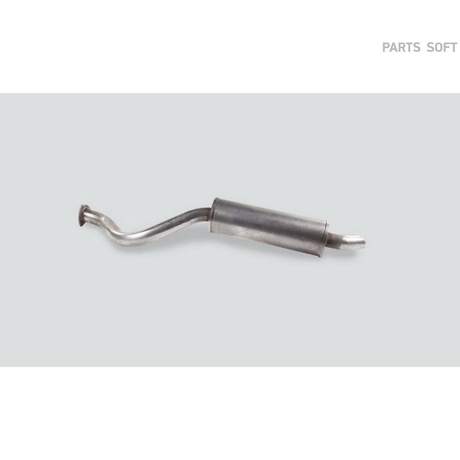 Резонатор С выпускной трубой патриот IVECO нержаве от официального дистрибьютора, UAZ, артикул 316310120200801