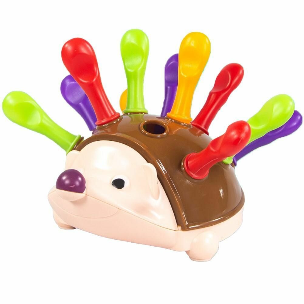 Развивающая игрушка сортер - Ежик Спайк. Сортер для малышей от года, игрушки для малышей.