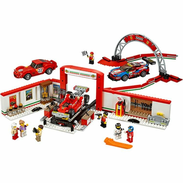 LEGO Super Racing Collection Ferrari Ultimate Experience Center Building Blocks 601 1000pcs 75889 null
