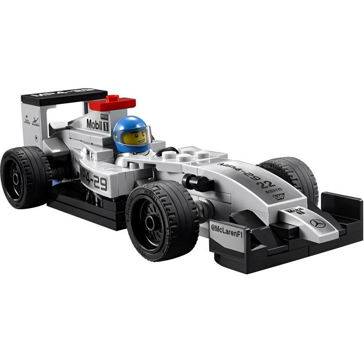 LEGO Speed Champions, McLaren, Mercedes, Gas Station Plastic Building Blocks 301 600pcs 75911 null