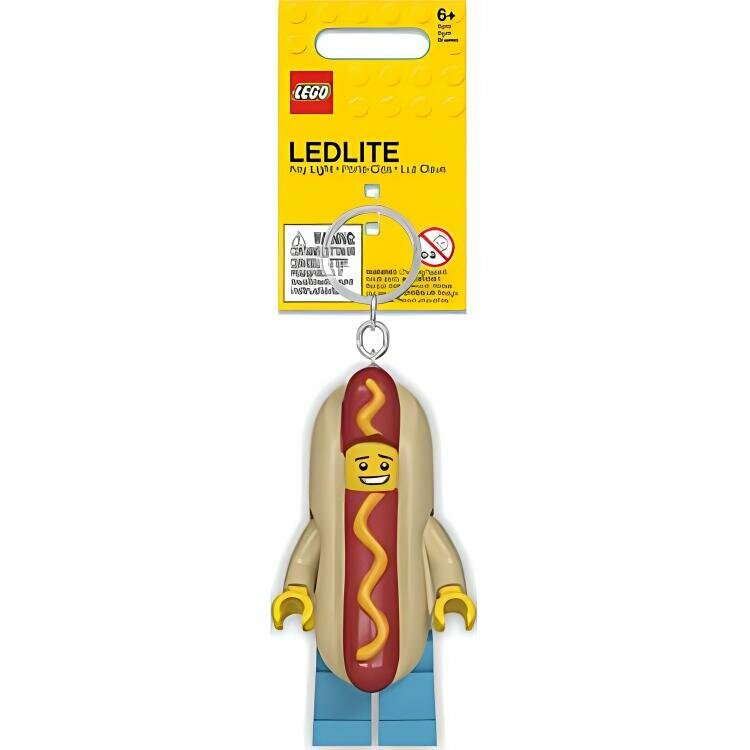 LEGO Classic Collection The Hot Dog MAN Glows Брелок Конструкторы 1 KE119