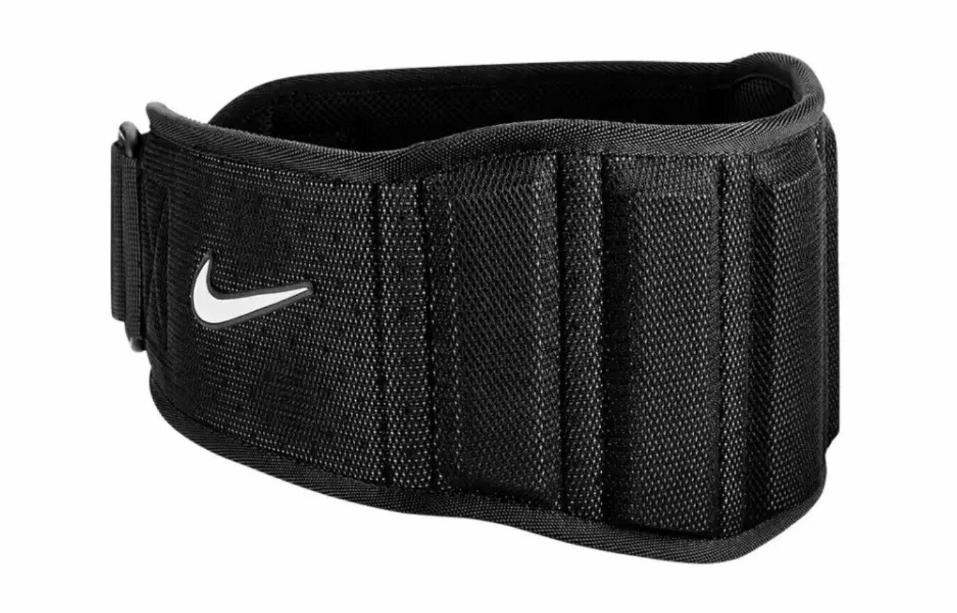 Бандажи спортивные Nike для поддержки спины, черные, размер: S EU