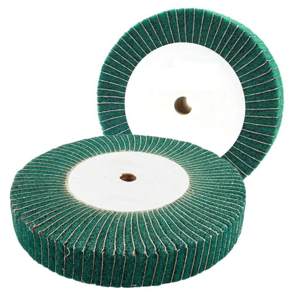 OZ-URJSH 6-дюймовая нетканая лоскутная губка шлифовальный круг полировальный диск нейлоновый абразив