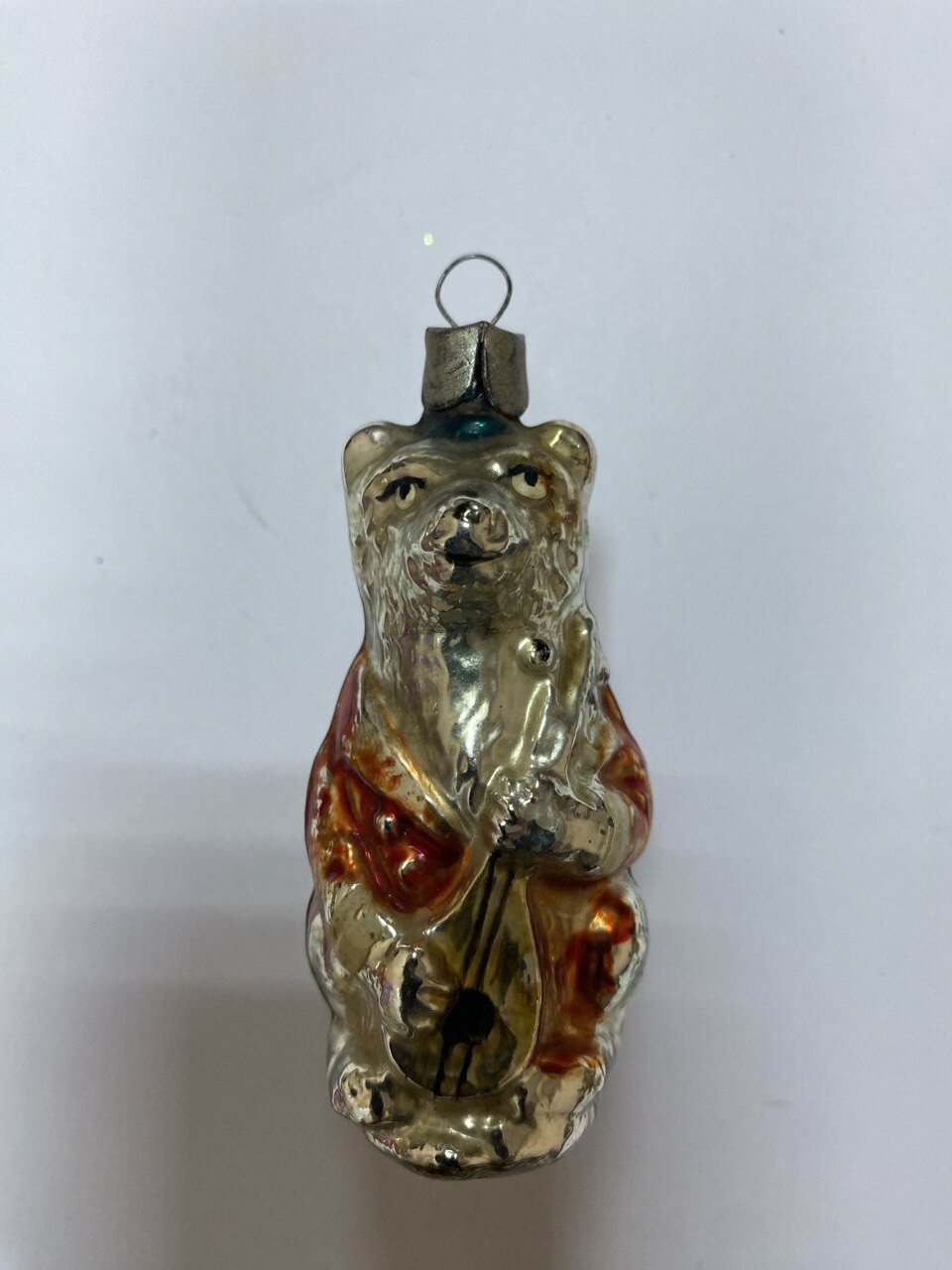 Игрушка на елку Медведь с гитарой ("Квартет")
