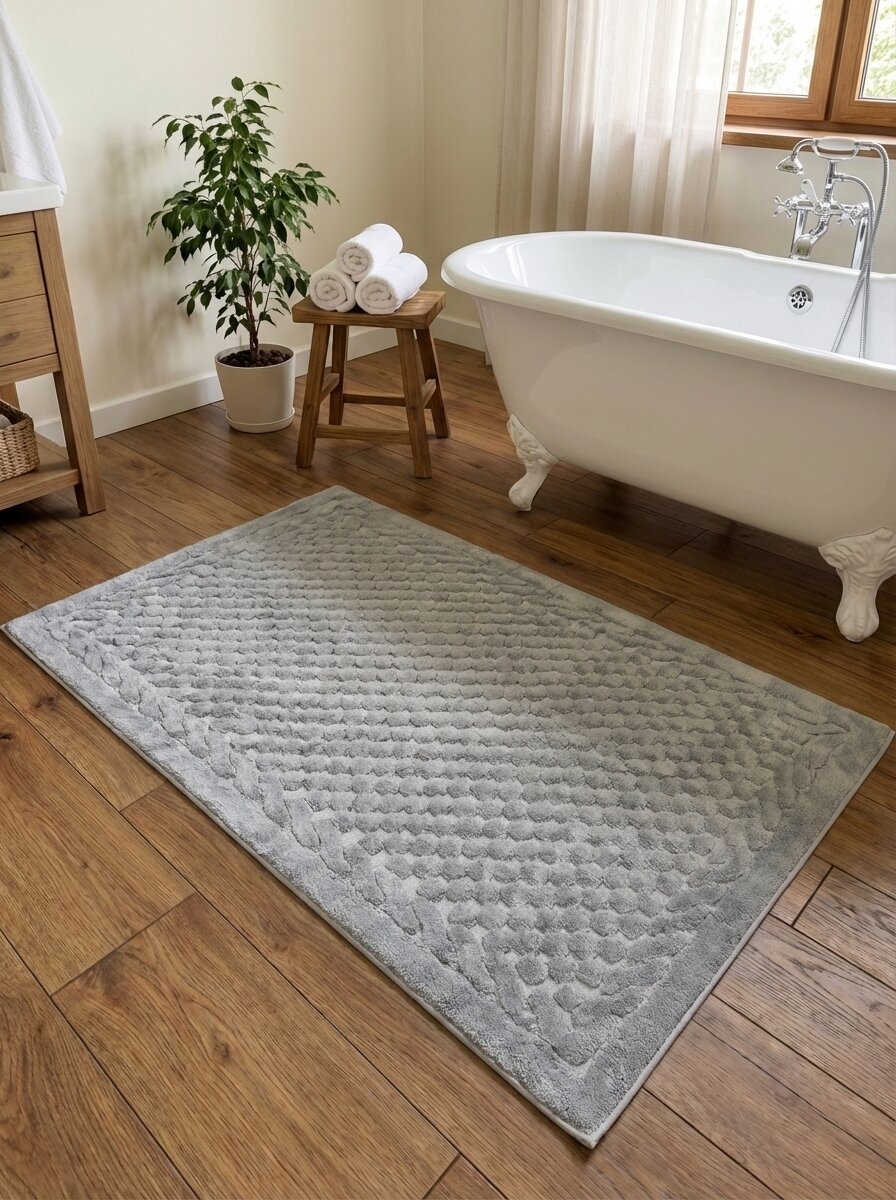 Коврик для ванной и туалета на пол Natali's Carpets 120х180 см Турция