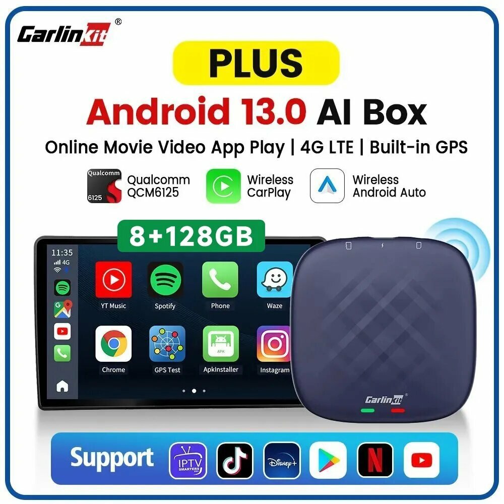 Carlinkit Адаптер CD-чейнджера