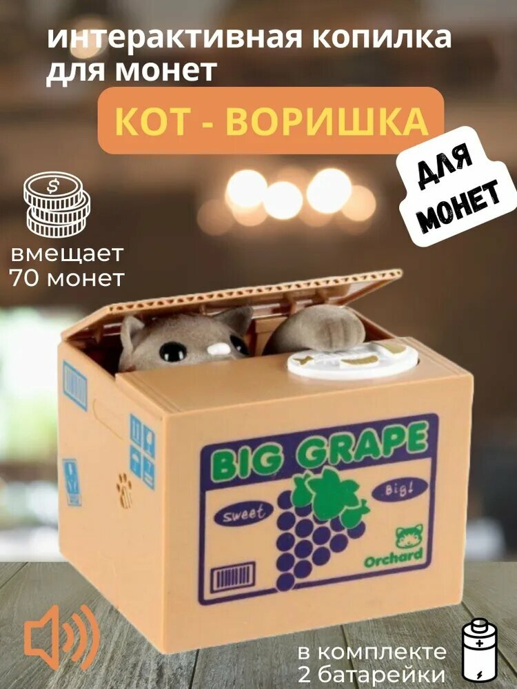 CLASSIC TOYS Копилка для денег "фиолетовый", 12х9 см, 1 шт