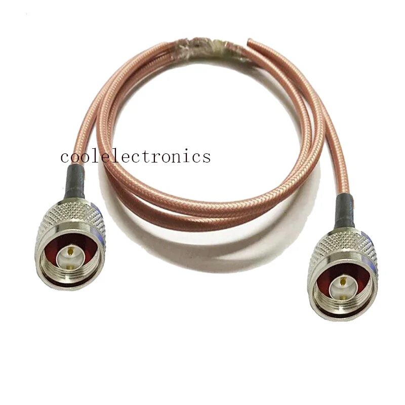 JINAYI RG142 кабель N-папа-N-папа 50 Ом 3m